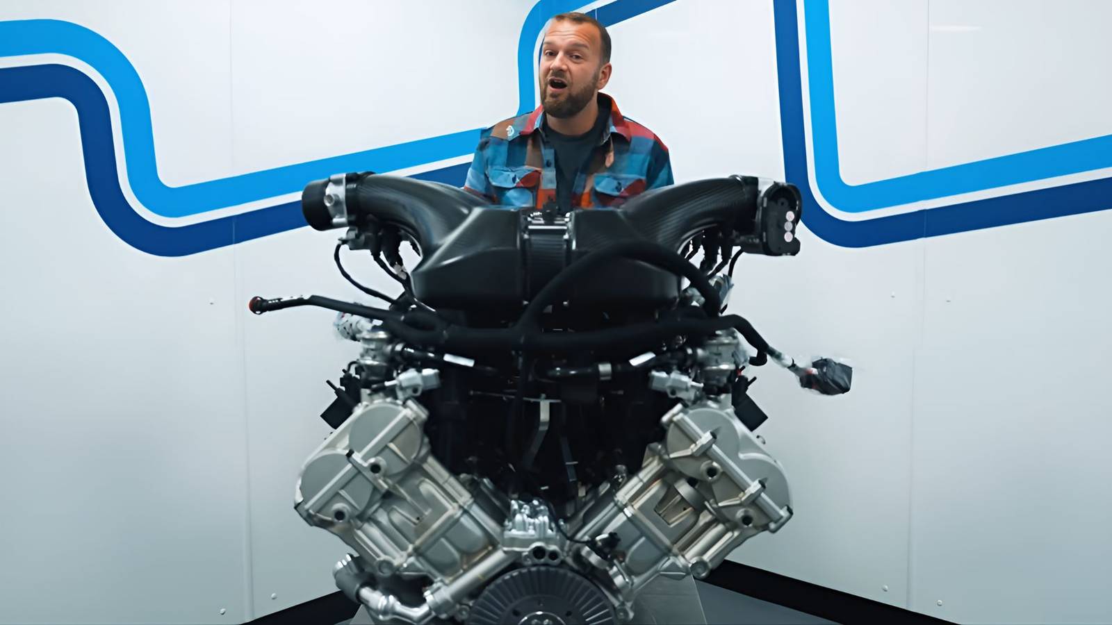 Hear Cosworth Push Bugatti's New V16 Engine To The Limit