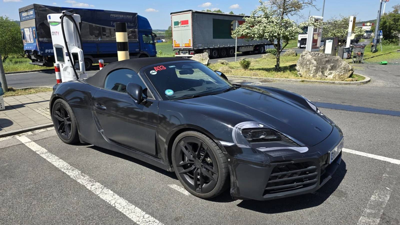 Here's What The 983 Porsche Boxster EV Spy Shots Reveal