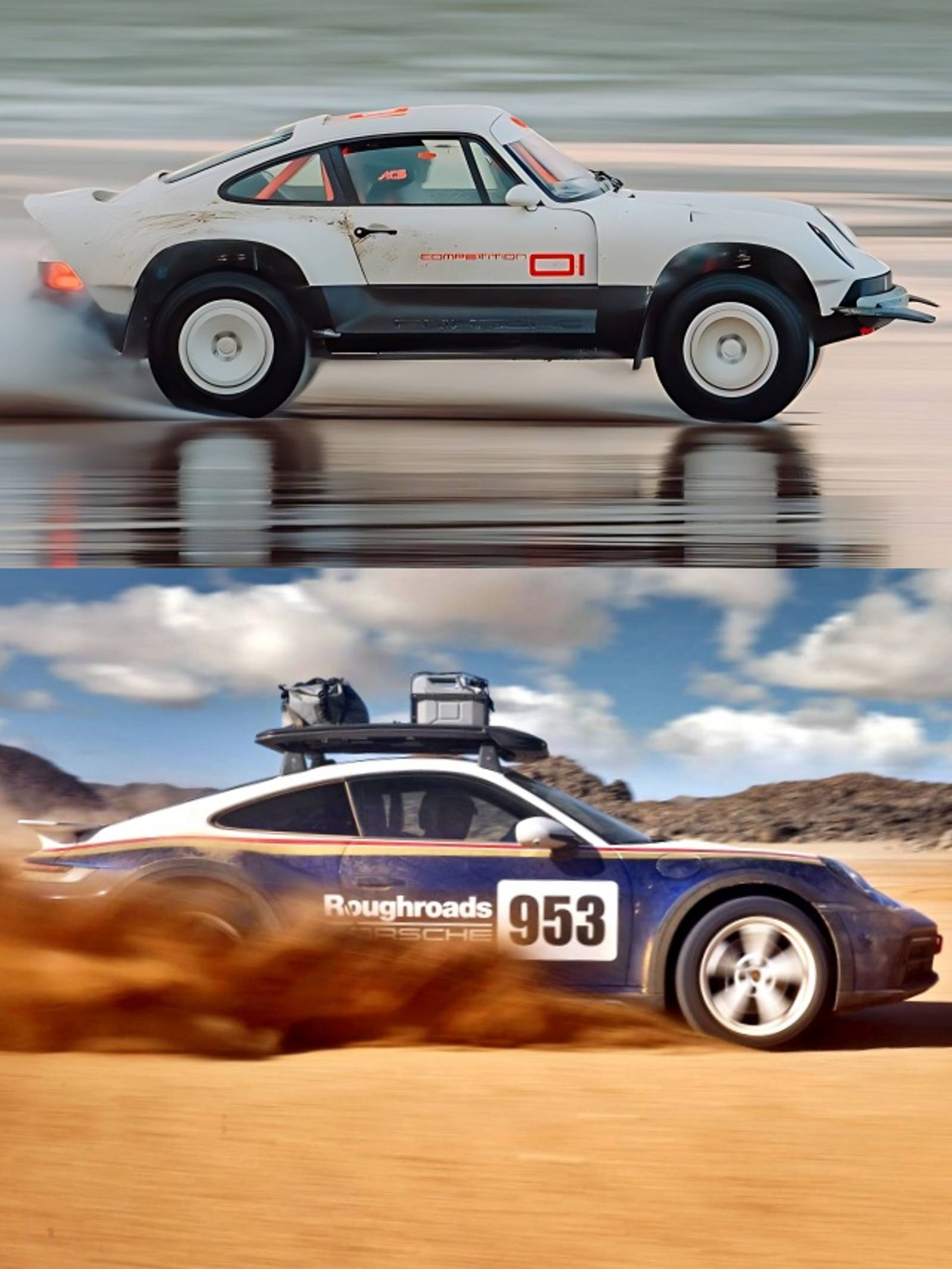 Safari-Wars: Singer ACS Vs. Porsche 911 Dakar