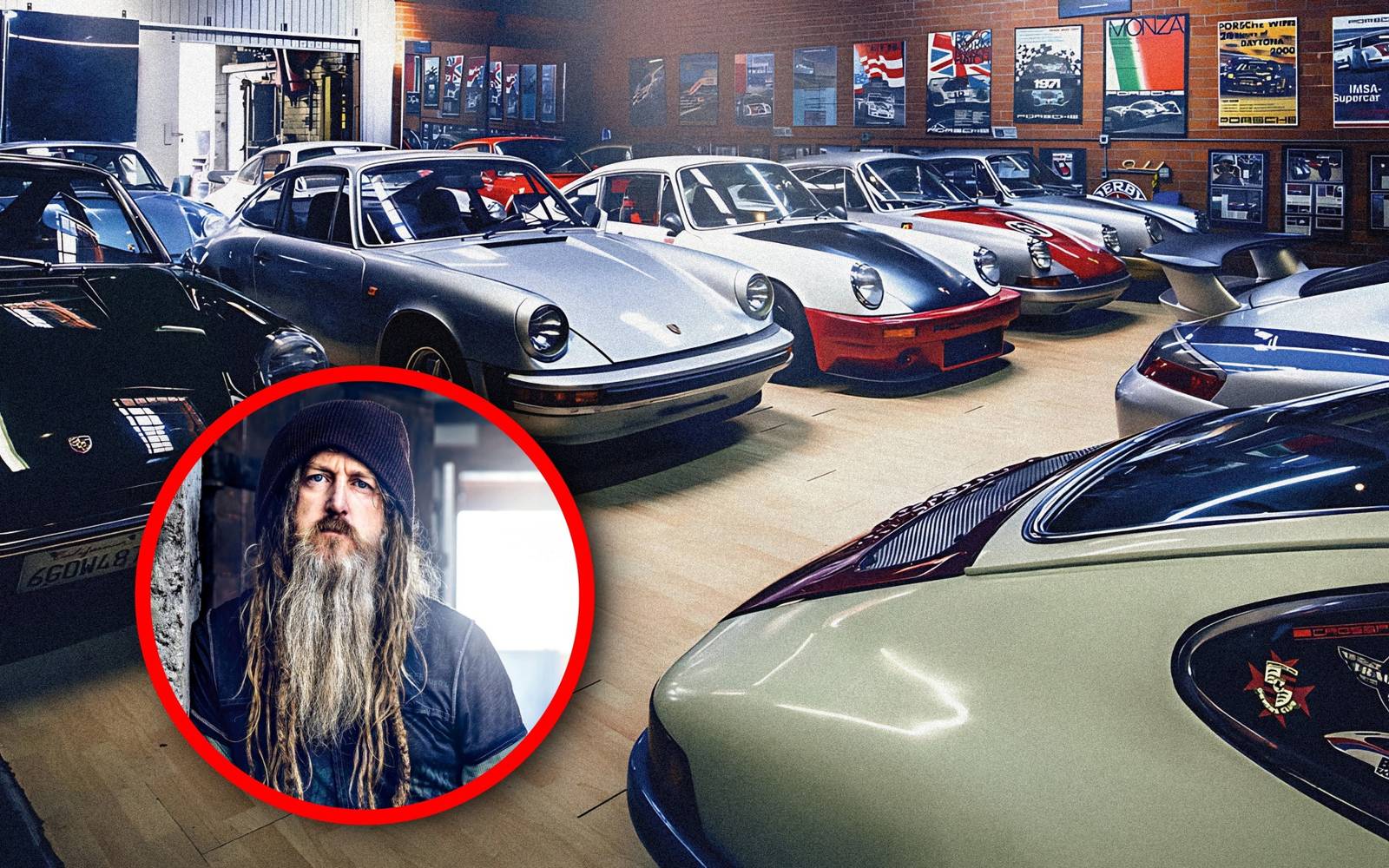 A Peek Inside Magnus Walker's Eccentric Porsche Collection
