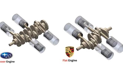 Boxer Vs. Flat Engines: Why They're Not The Same And Here's What Sets ...