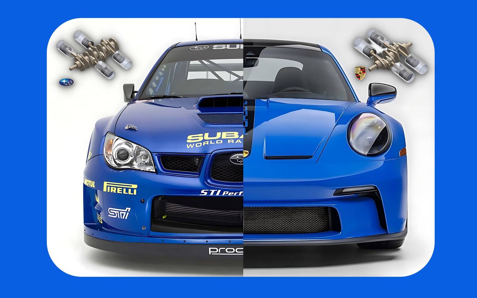 Boxer Vs. Flat Engines: Why They're Not The Same And Here's What Sets Them Apart