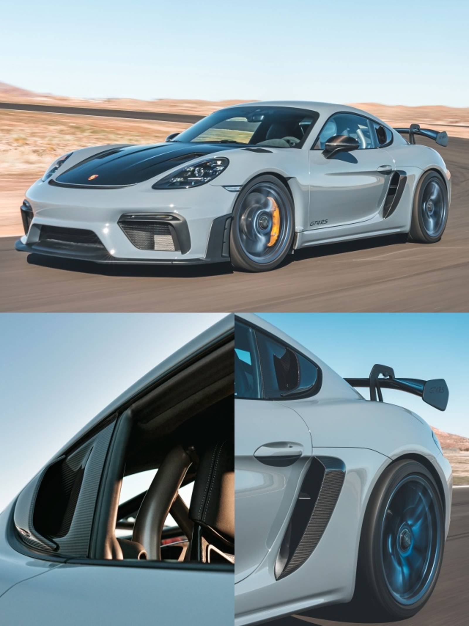 The Science Behind The Porsche Cayman GT4 RS's Split Side Intakes