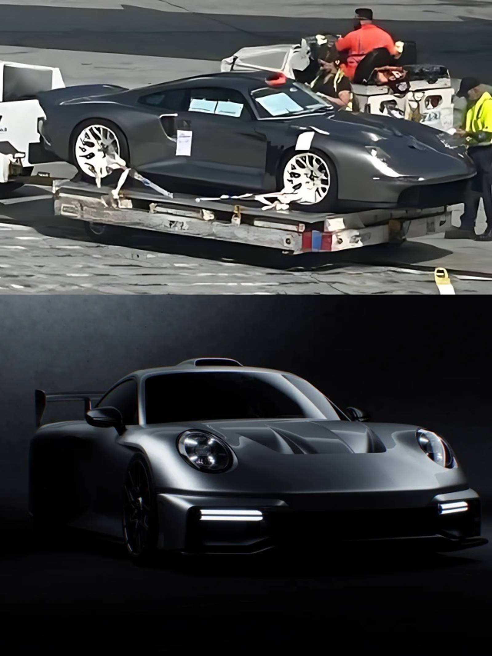 Exclusive: Mysterious 911 GT1-Inspired Beast Spotted At LAX