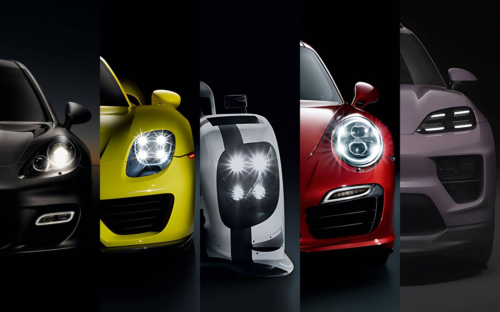 Porsche's Lighting Masterclass: Evolution Of Four-Point Principle ...