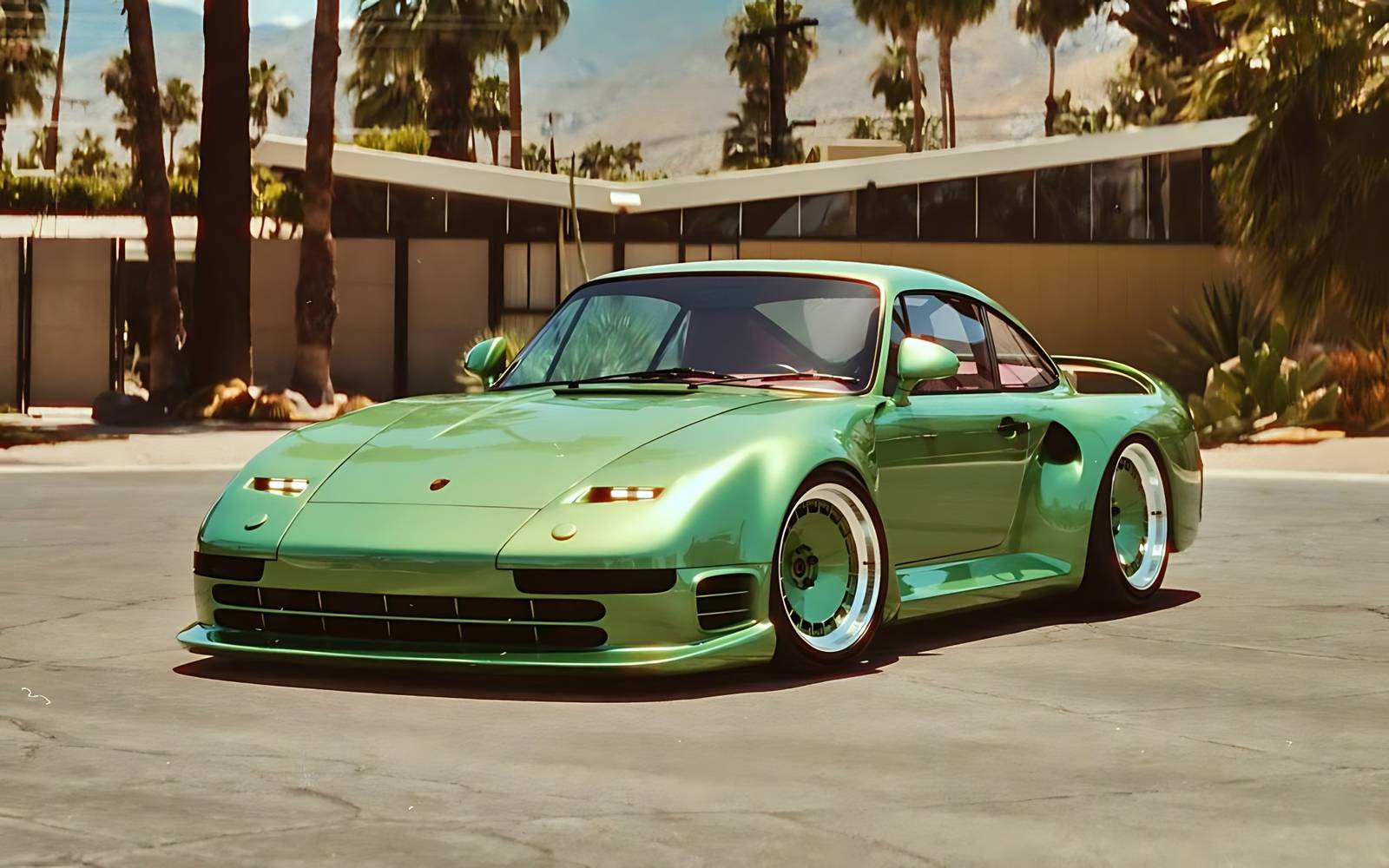 Porsche 935 Slantnose And 959 Come Together In Kyza's Latest Rendering