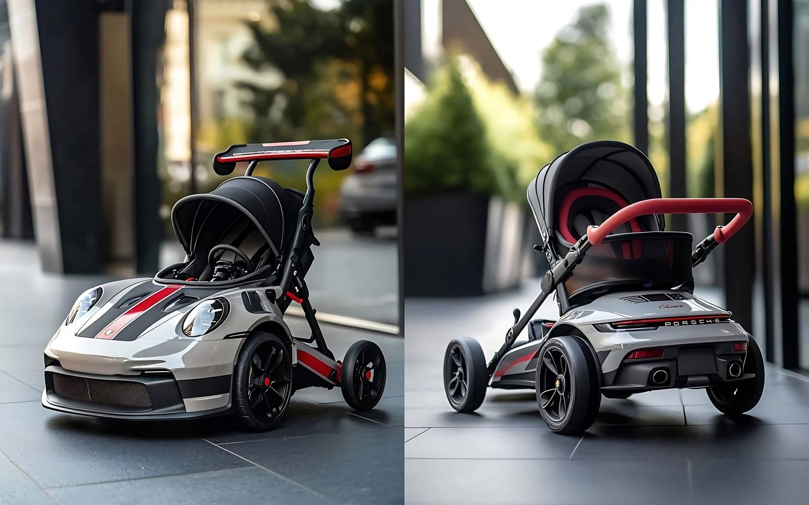 Baby On Board, Porsche Style: A.I. Works Its Magic To Dream Up A 911 ...