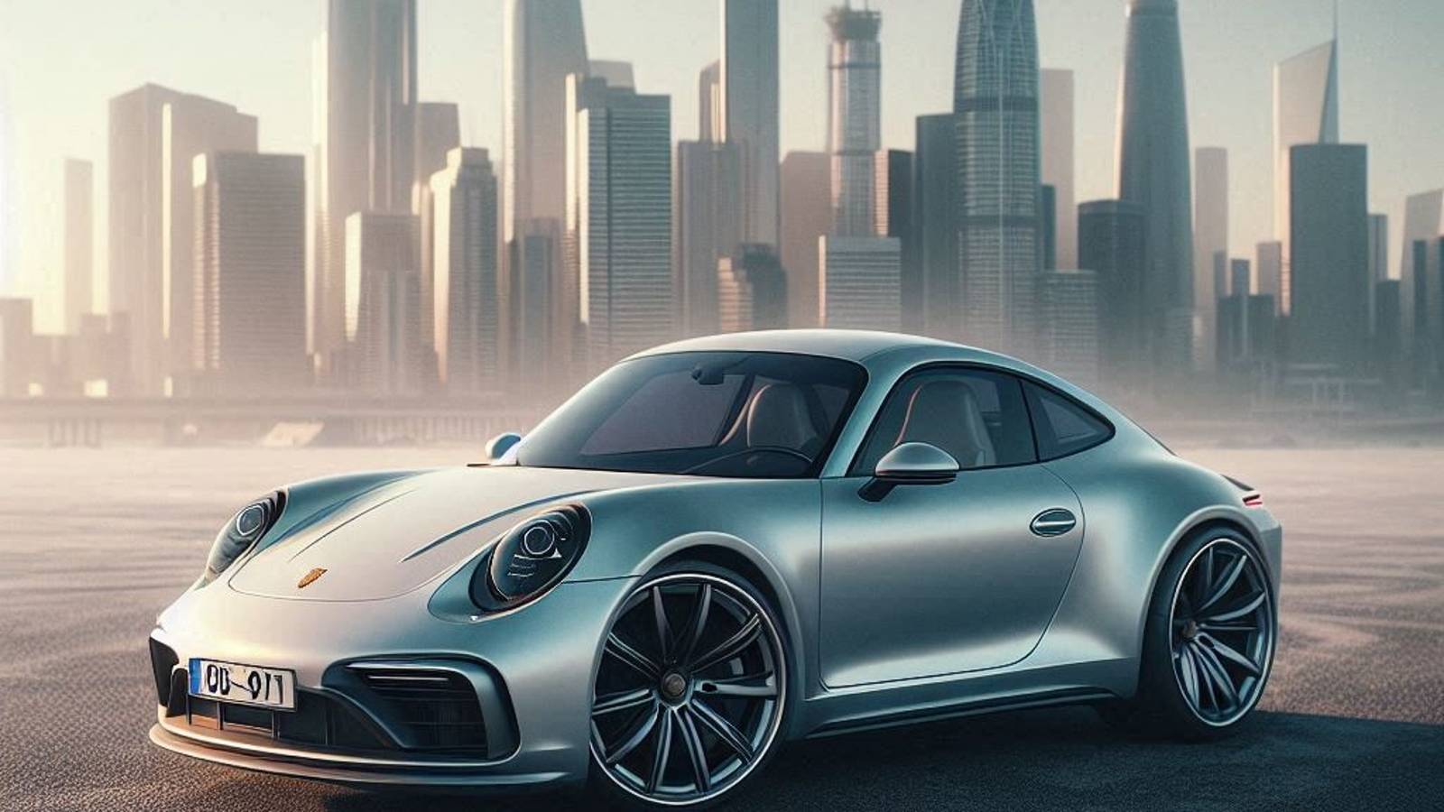 Porsche 911 Reimagined As A More Compact All-Electric Sports Car