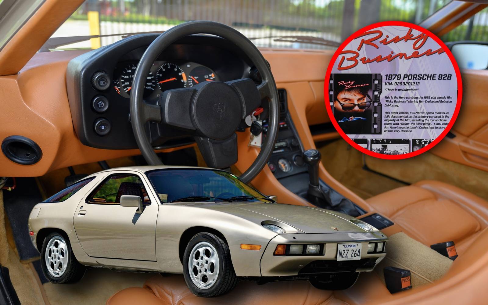 Risky Business Porsche 928 Own The Car That Taught Tom Cruise How To 9860
