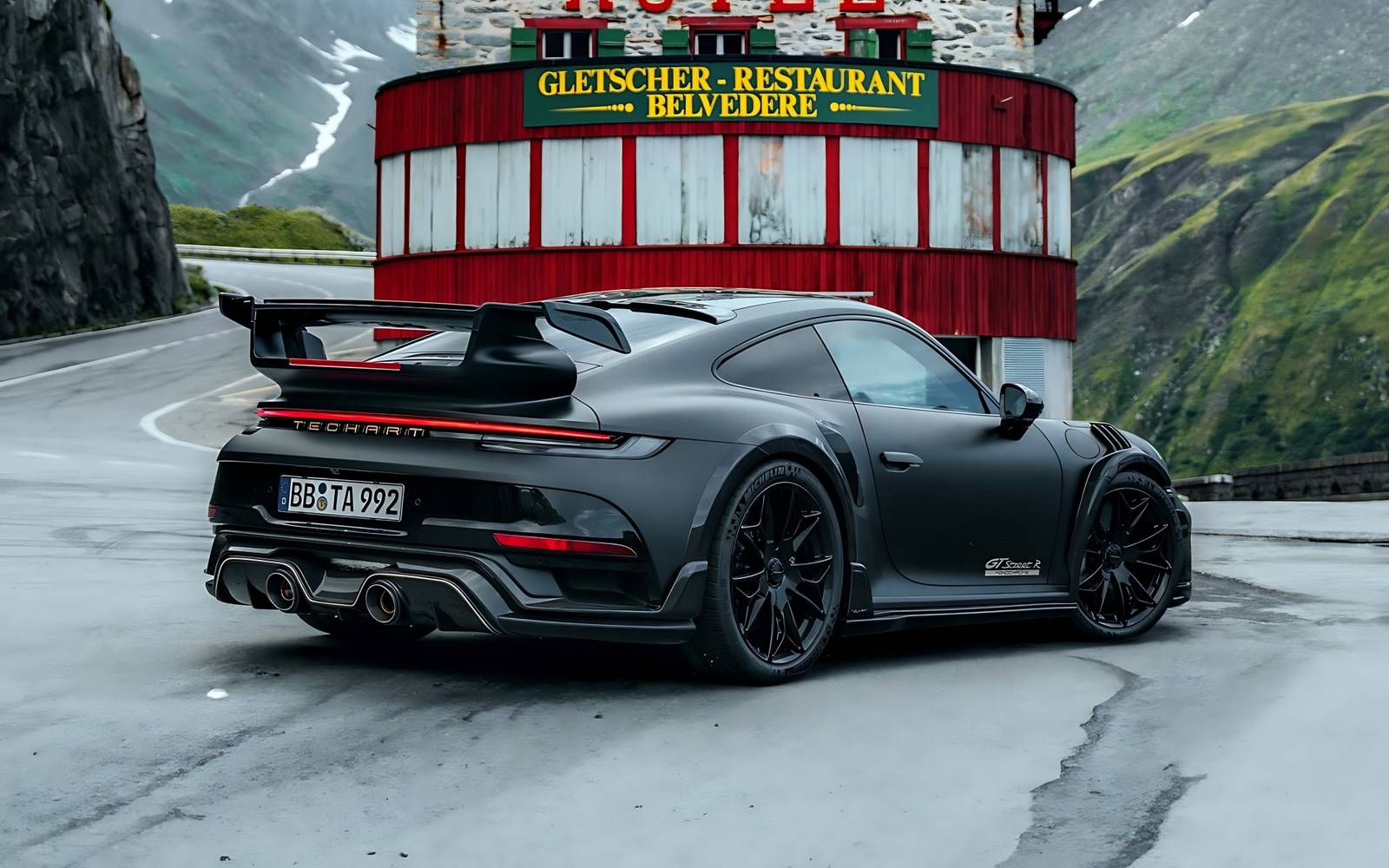 Techart GTstreet R MonoChrome: The German Tuner's 800 Horsepower Nod To ...