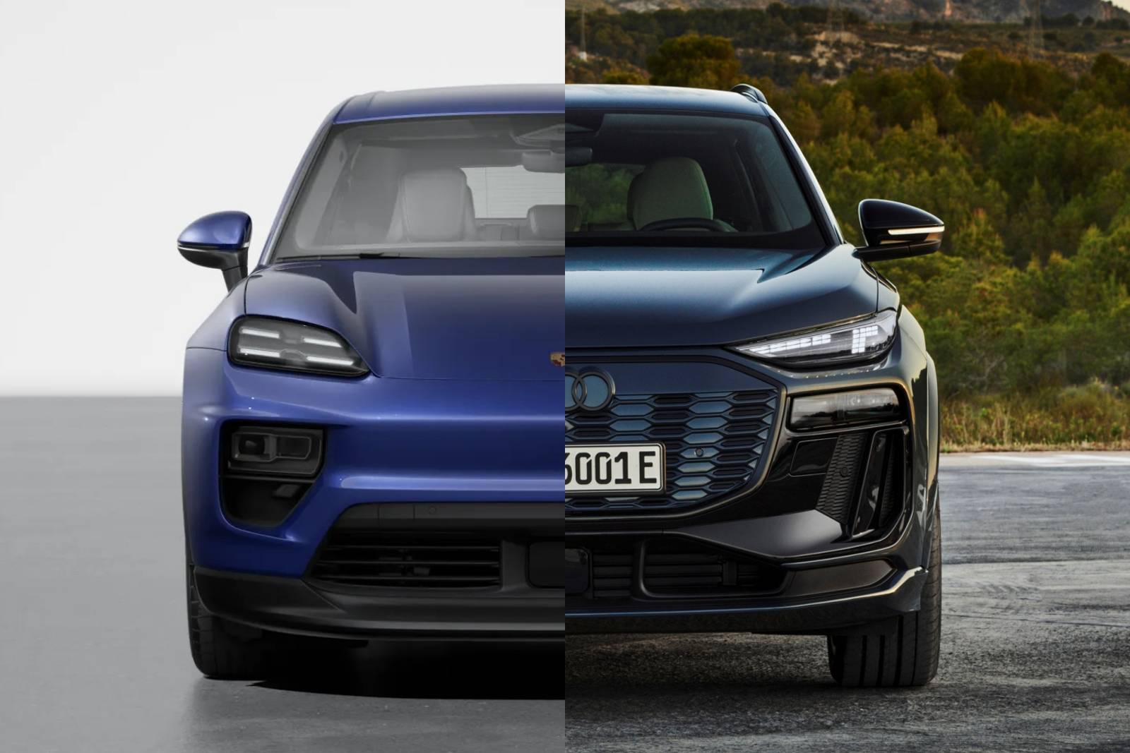 2025 Porsche Macan 4 Vs. 2025 Audi Q6 e-tron Quattro