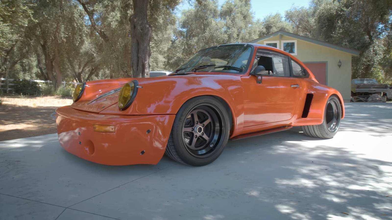How A Tesla "Engine" Swap Saved This Classic Porsche 911 Race Car