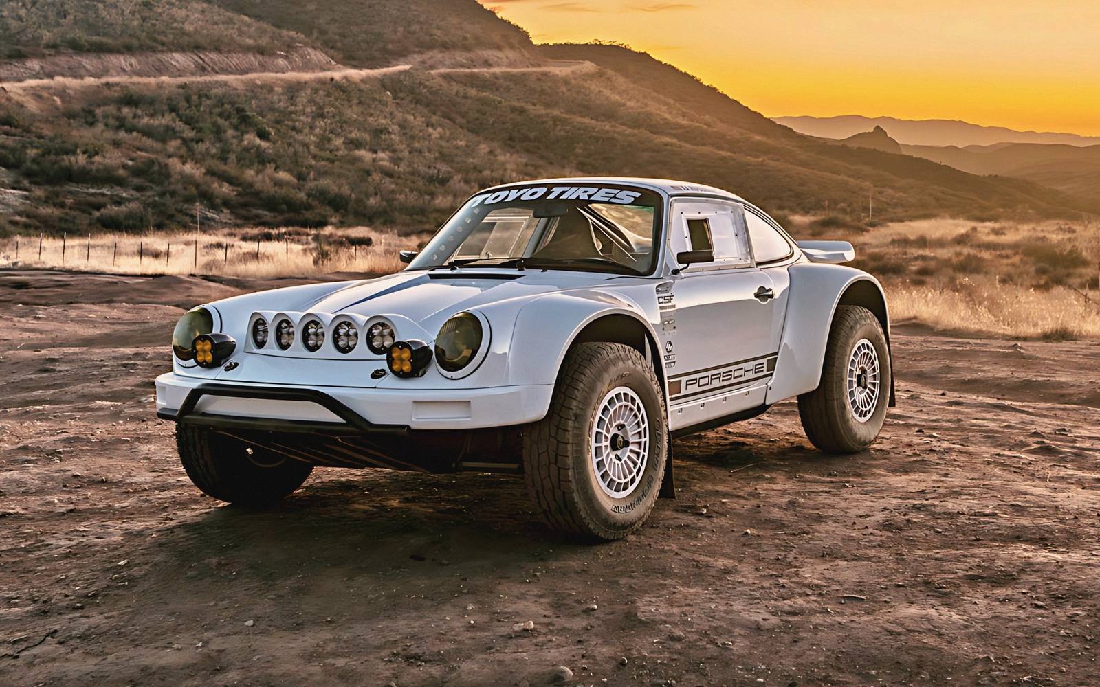 Russel Built Fab Porsche 911 Baja: When The 911 Dakar Isn't Extreme ...