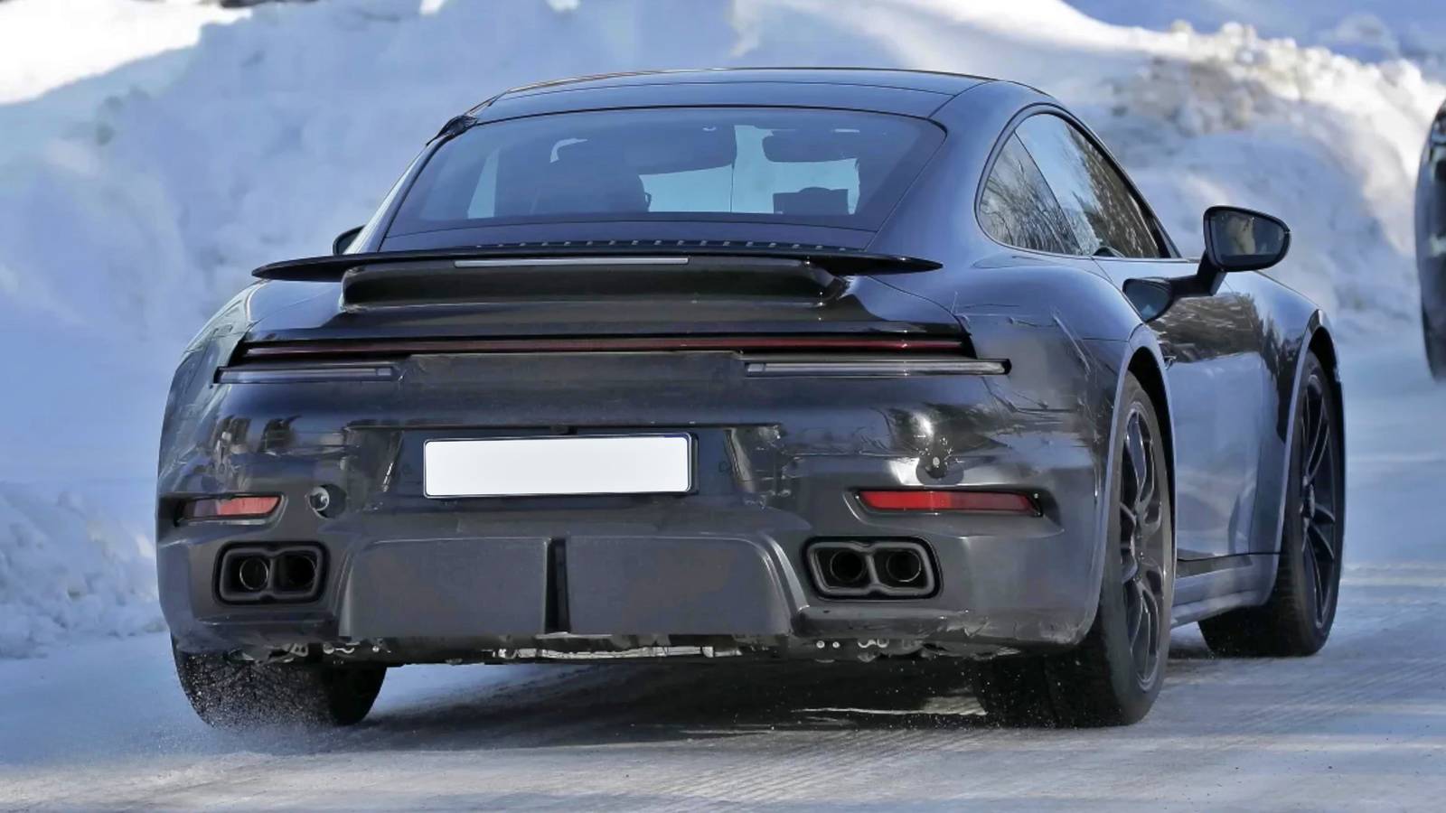 Fresh Leak Gives Us A Better Look At The Upcoming 992.2 Turbo - Storyboard