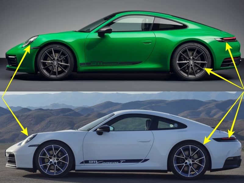 992.2 911 Carrera T Vs. 992.1 911 Carrera T: Here's What Changed 992.2 911 Carrera T Vs. 992.1 911 Carrera T: Here's What Changed