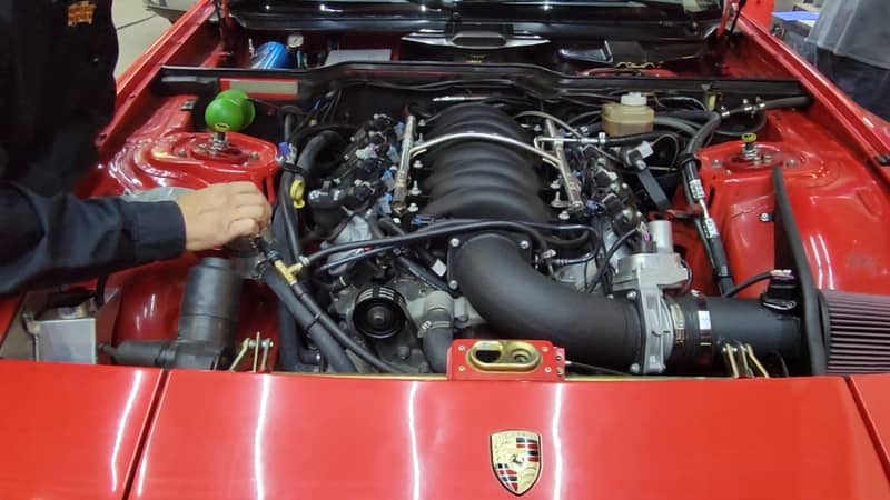 Here's How To Do An LS Engine Swap On a Porsche 944