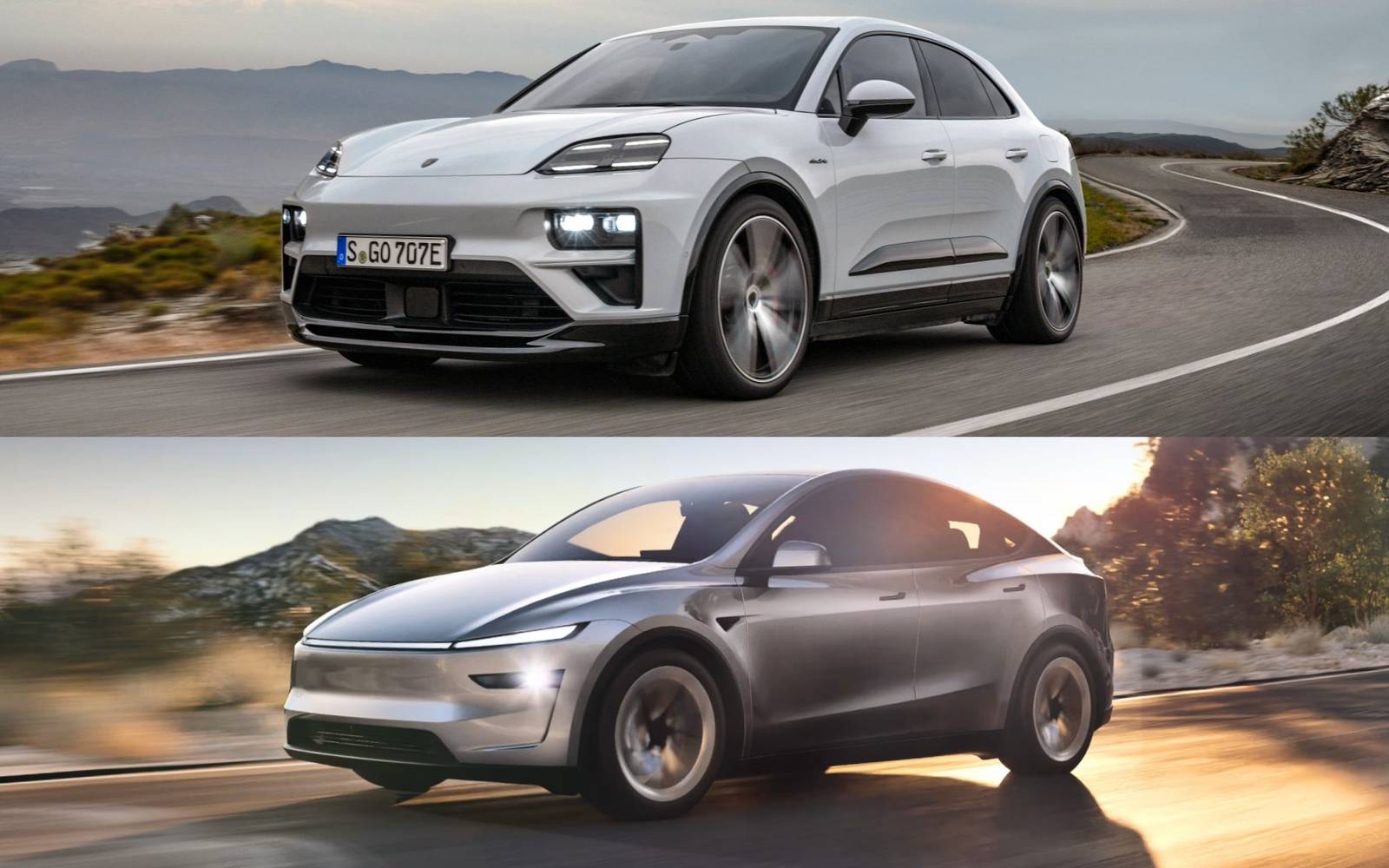 2025 Porsche Macan Electric Vs. 2025 Tesla Model Y Juniper - Storyboard
