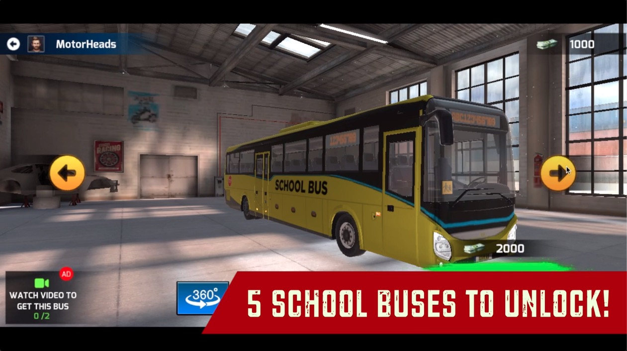 School Bus Game Driving Simulator