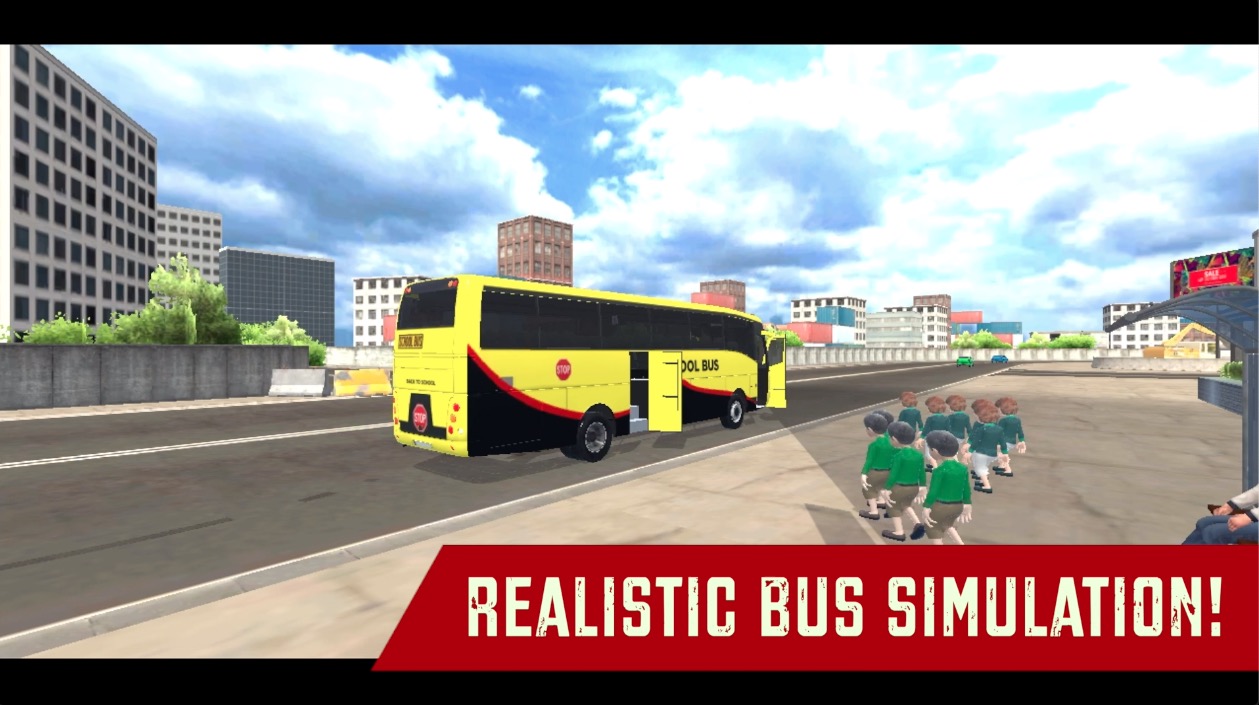 School Bus Game Driving Simulator