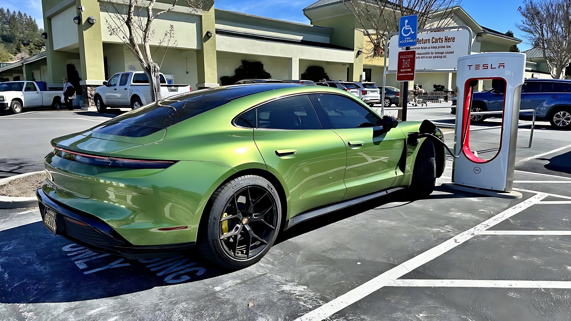 Can You Charge A Porsche Macan Electric At A Tesla Supercharger?