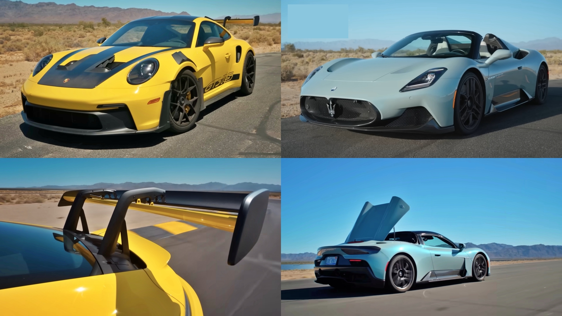 Drag Race: Does A Porsche 911 GT3 RS Stand A Chance Against A Maserati ...