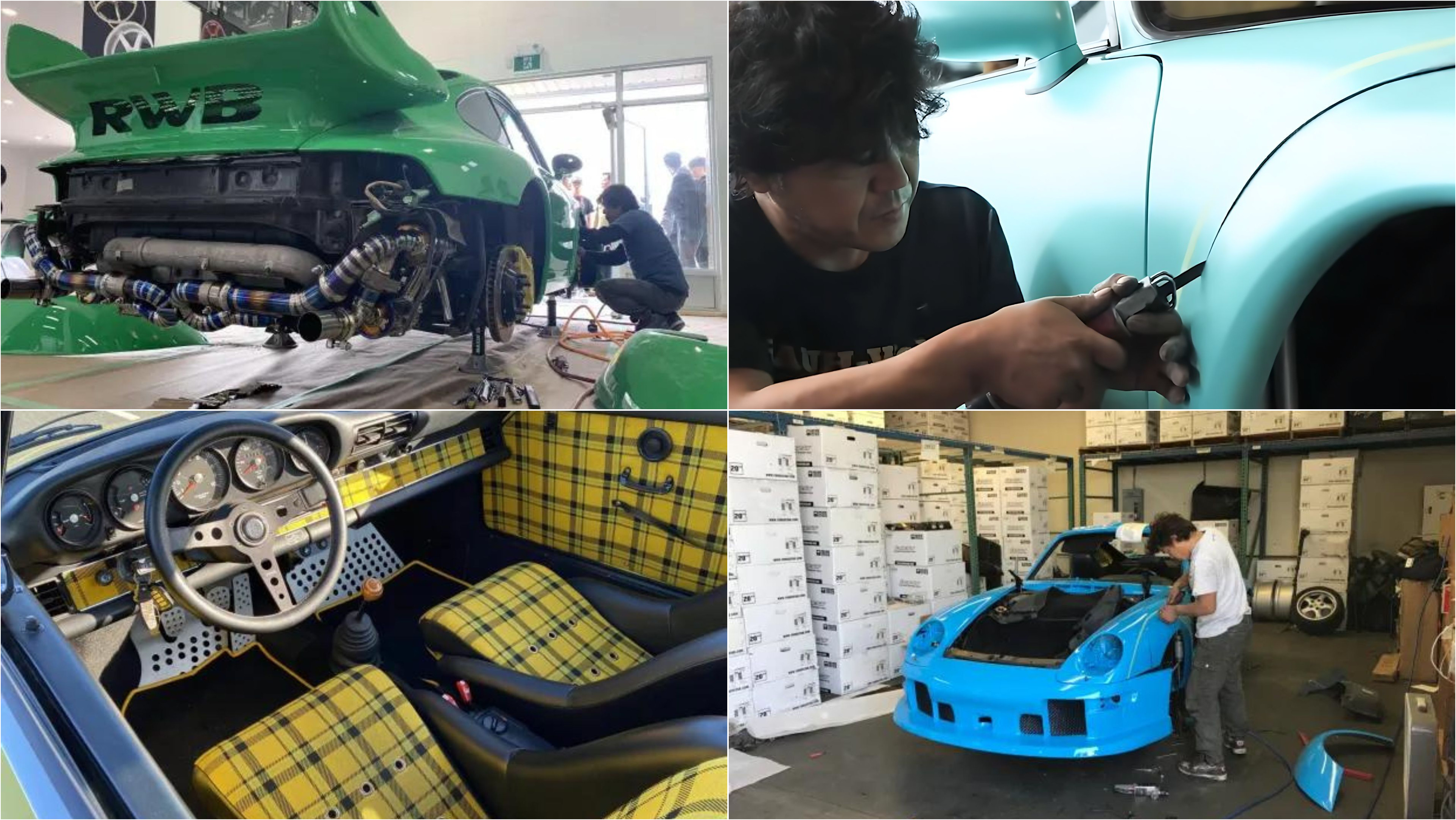 Unconventional Masters: Here's Why RWB Porsches Turn Heads Everywhere