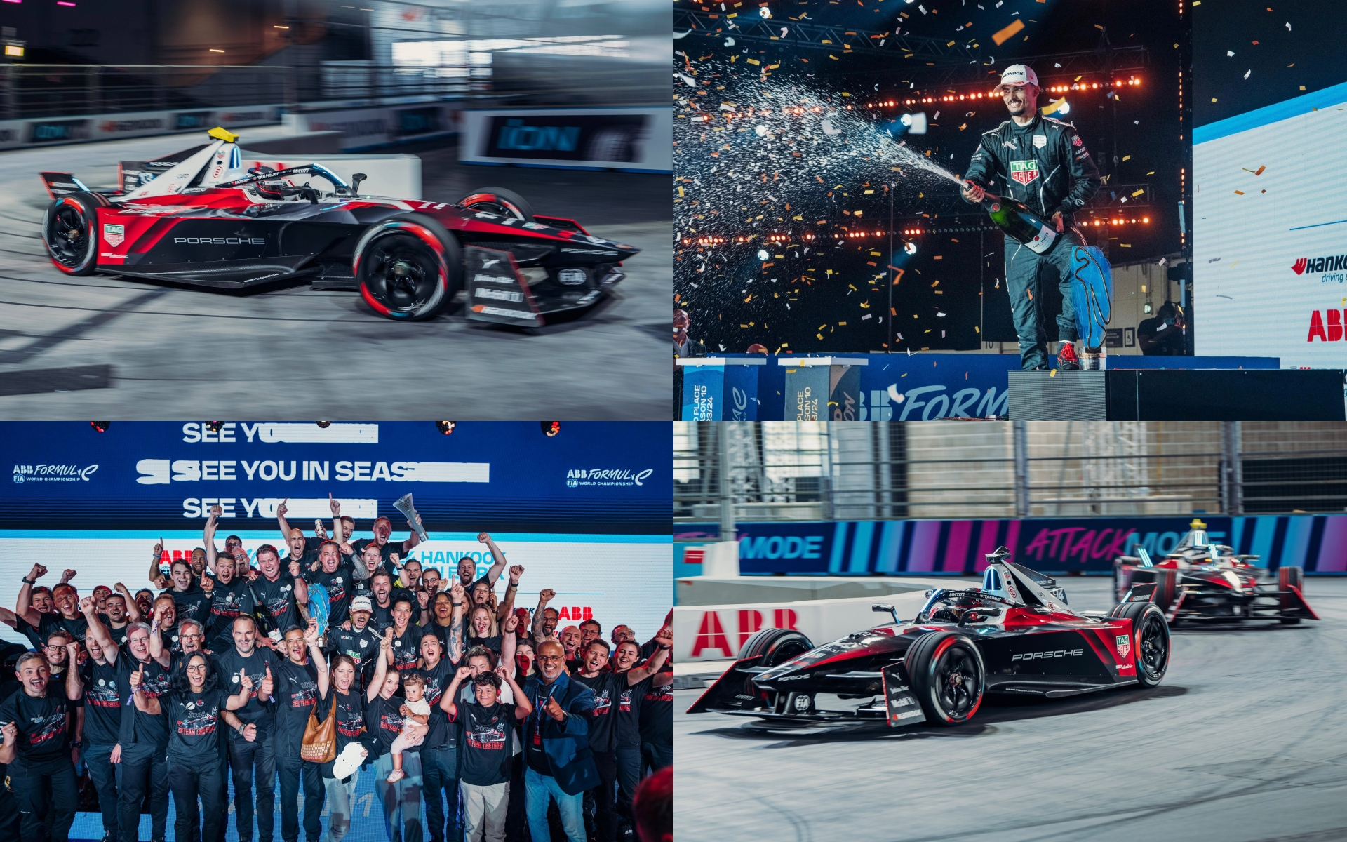 Porsche Driver Pascal Wehrlein Crowned 2024 Formula E World Champion