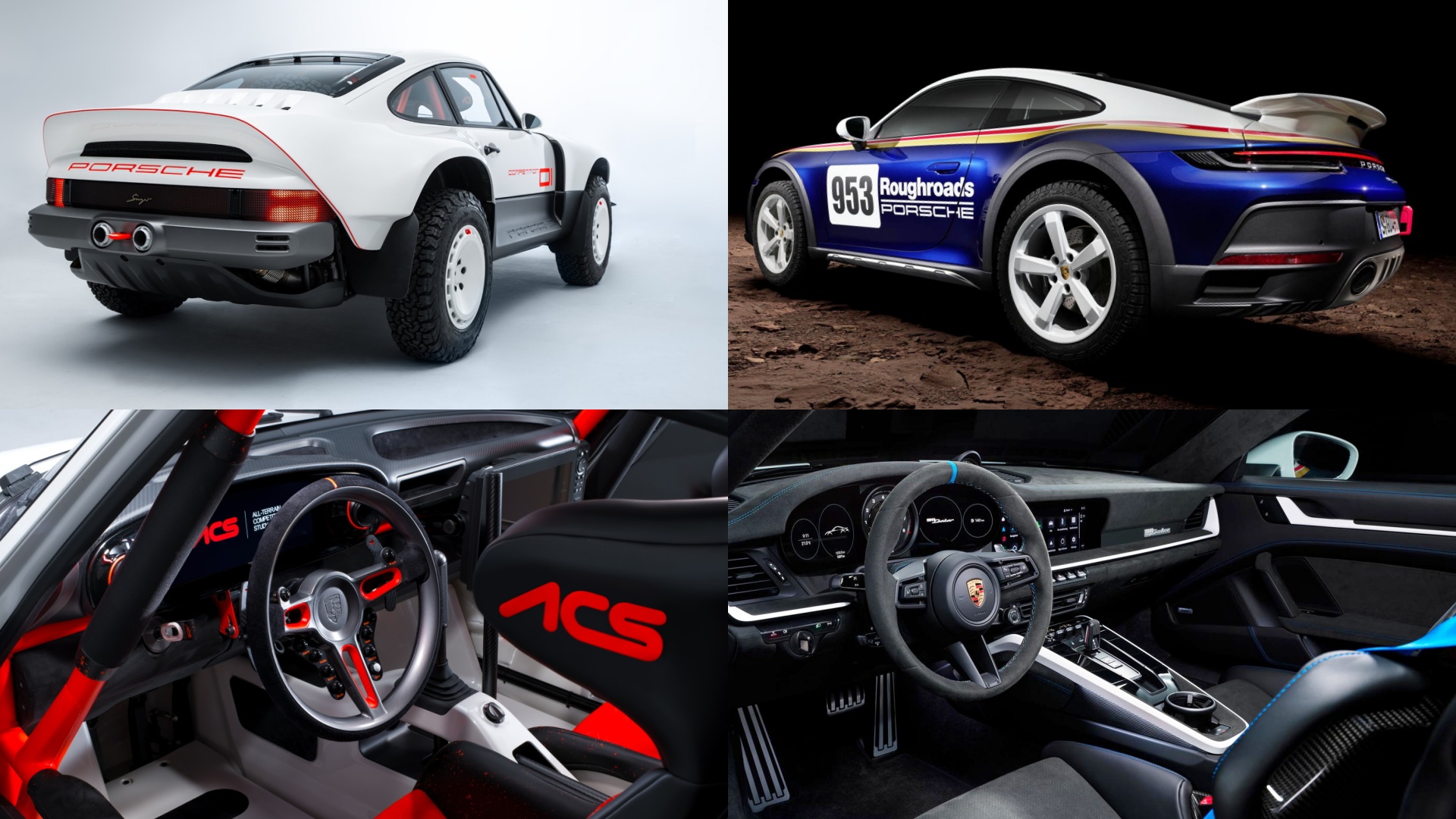 Safari-Wars: Singer ACS Vs. Porsche 911 Dakar