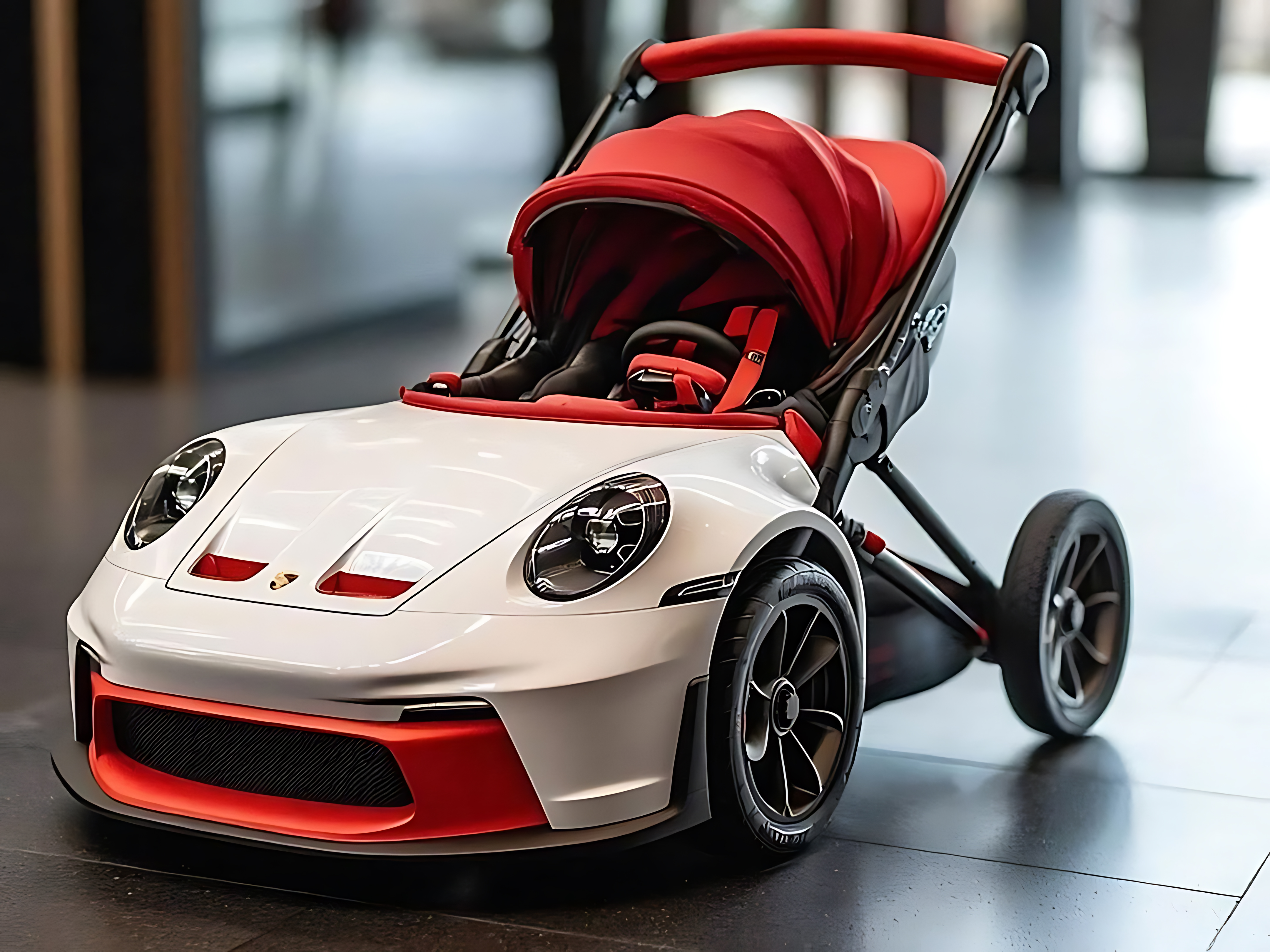 Baby On Board, Porsche Style: A.I. Works Its Magic To Dream Up A 911 ...