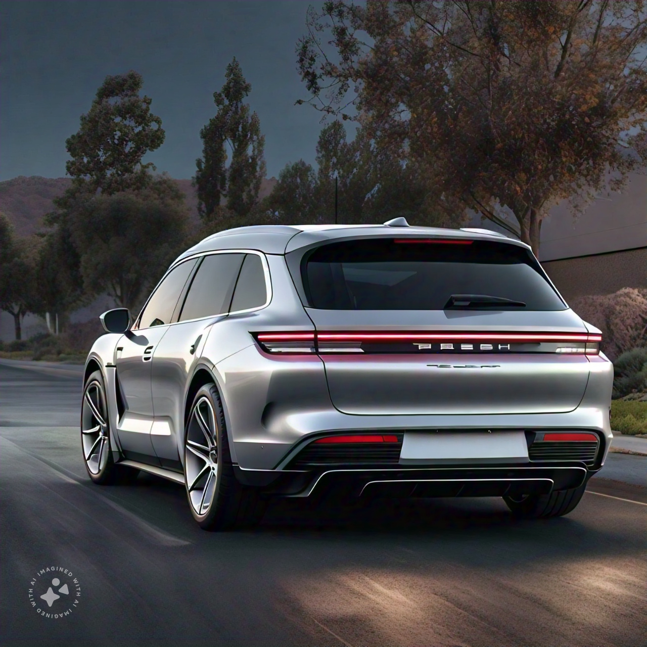 Porsche Taycan-Cayenne Mashup Results In The Most Aerodynamic Van