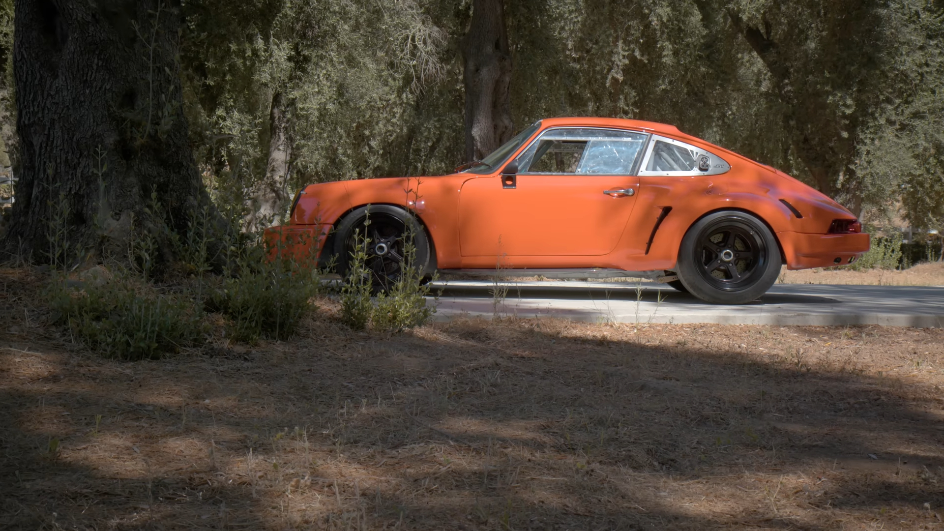 How A Tesla "Engine" Swap Saved This Classic Porsche 911 Race Car