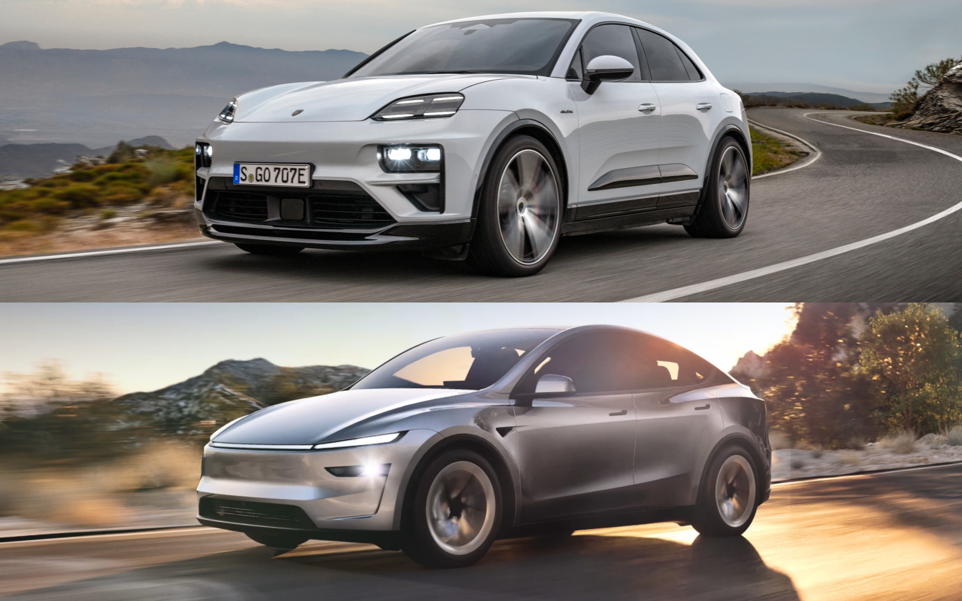 2025 Porsche Macan Electric Vs. 2025 Tesla Model Y Juniper