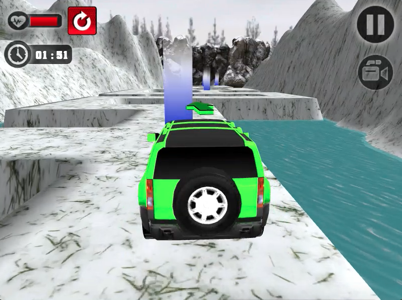 SUV Snow Driving 3D