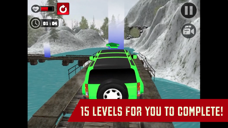 SUV Snow Driving 3D