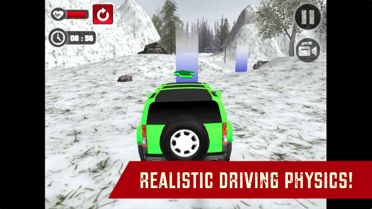 SUV Snow Driving 3D