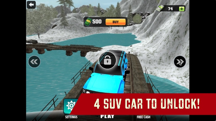 SUV Snow Driving 3D